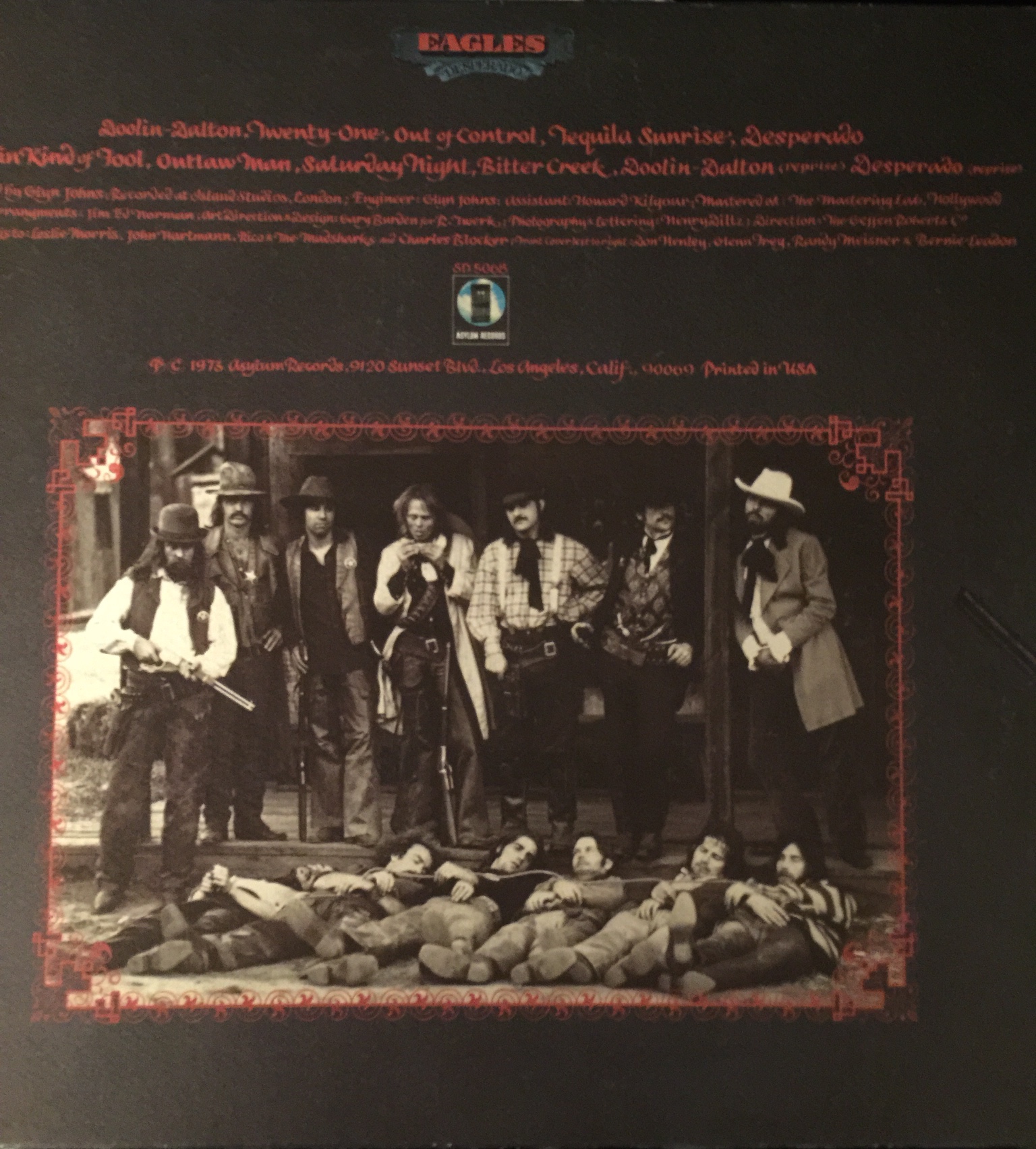 Early Eagles- First Album and Desperado - The Vinyl Press