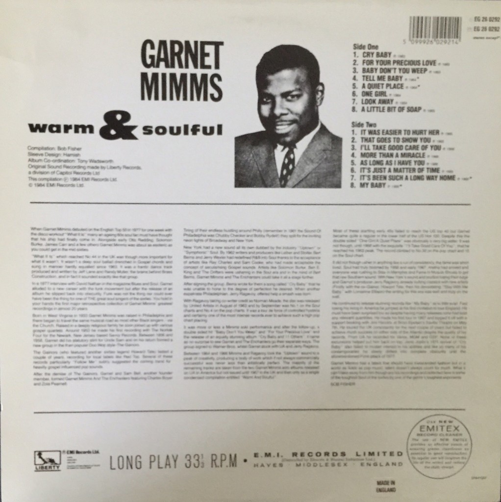 Garnet Mimms - The Vinyl Press