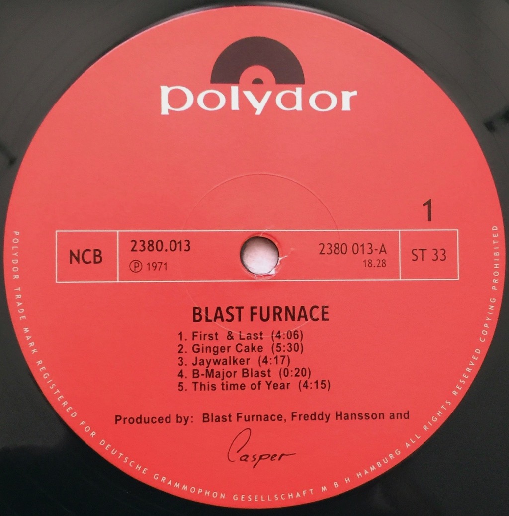 BLAST FURNACE Self Titled The Vinyl Press blast-furnace-self-titled-the-vinyl-press