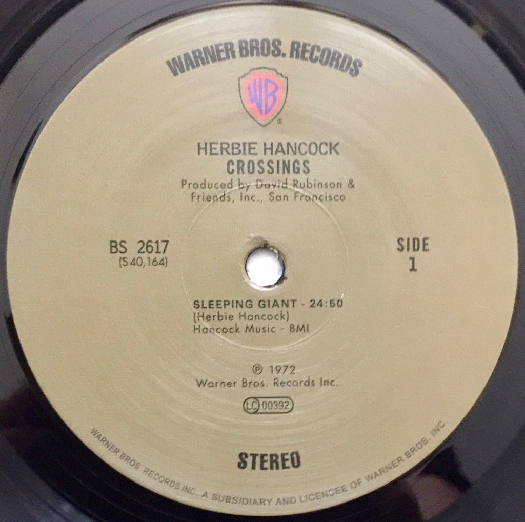 Herbie Hancock: Crossings (Speakers Corner) - The Vinyl Press